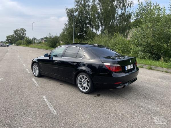 Черный БМВ 520 2006 в Радвилишкис, объемом двигателя 2.00 л и пробегом 390 тыс. км за 3100 €, фото 1 на AUTOMOTO.COM.LV