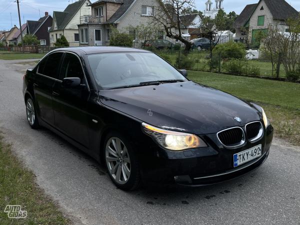 Black BMW 520 2007 in Ariogala, with an engine capacity of 2.00 L and mileage of 701 thousand km for 2250 €, photo 2 on AUTOMOTO.COM.LV