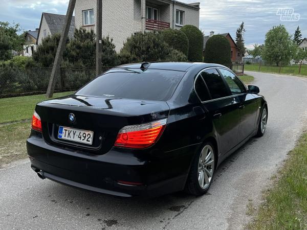 Black BMW 520 2007 in Ariogala, with an engine capacity of 2.00 L and mileage of 701 thousand km for 2250 €, photo 3 on AUTOMOTO.COM.LV