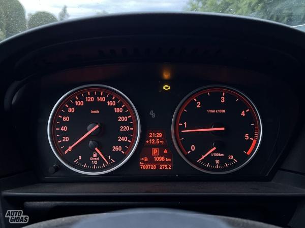 Black BMW 520 2007 in Ariogala, with an engine capacity of 2.00 L and mileage of 701 thousand km for 2250 €, photo 6 on AUTOMOTO.COM.LV