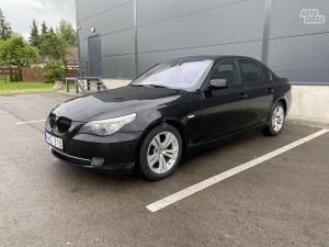 Black BMW 520 2007 in Telschi, with an engine capacity of 2.00 L and mileage of 453 thousand km for 3100 €, photo  on AUTOMOTO.COM.LV