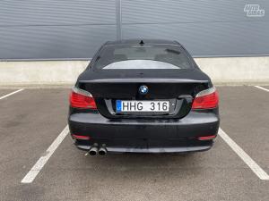 Black BMW 520 2007 in Telschi, with an engine capacity of 2.00 L and mileage of 453 thousand km for 3100 €, photo 8 on AUTOMOTO.COM.LV