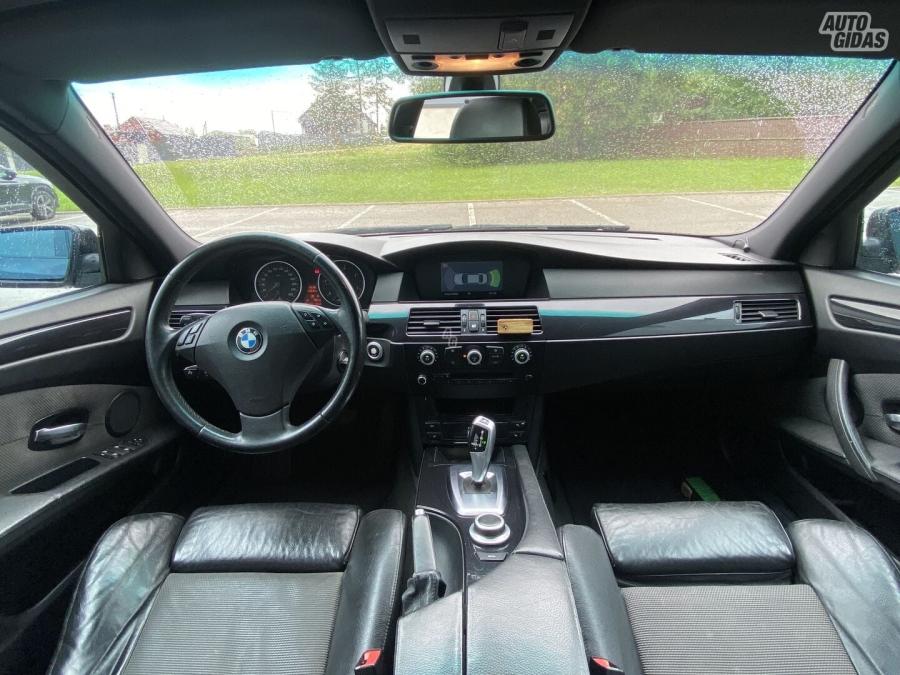 Black BMW 520 2007 in Telschi, with an engine capacity of 2.00 L and mileage of 453 thousand km for 3100 €, photo 10 on AUTOMOTO.COM.LV