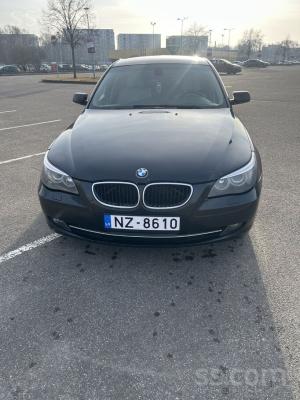 Black BMW 520 2007 in Ogre, with an engine capacity of 2.00 L and mileage of 343 thousand km for 3000 €, photo 16 on AUTOMOTO.COM.LV