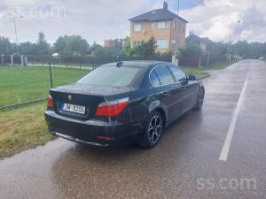 Melns BMW 520 2008 Daugavpils, ar dzinēja tilpumu 2.00 L un nobraukumu 347 tūkst. km par 3450 €, foto 4 vietnē AUTOMOTO.COM.LV