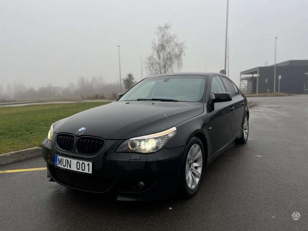 Melns BMW 520 2008 Viļņa, ar dzinēja tilpumu 2.00 L un nobraukumu 402 tūkst. km par 4500 €, foto 1 vietnē AUTOMOTO.COM.LV