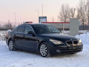 Black BMW 520 2008 in Taurage, with an engine capacity of 2.00 L and mileage of 280 thousand km for 4700 €, photo 4 on AUTOMOTO.COM.LV