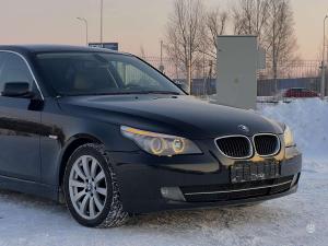 Black BMW 520 2008 in Taurage, with an engine capacity of 2.00 L and mileage of 280 thousand km for 4700 €, photo 5 on AUTOMOTO.COM.LV
