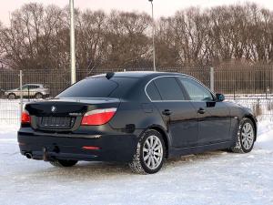 Black BMW 520 2008 in Taurage, with an engine capacity of 2.00 L and mileage of 280 thousand km for 4700 €, photo 6 on AUTOMOTO.COM.LV