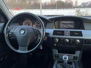 Black BMW 520 2008 in Taurage, with an engine capacity of 2.00 L and mileage of 280 thousand km for 4700 €, photo 15 on AUTOMOTO.COM.LV