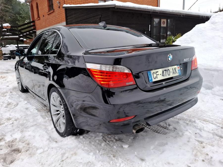 Melns BMW 520 2008 Telšiai, ar dzinēja tilpumu 2.00 L un nobraukumu 239 tūkst. km par 4450 €, foto 9 vietnē AUTOMOTO.COM.LV