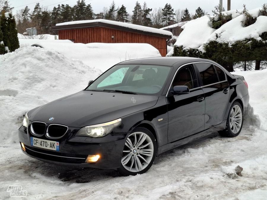 Melns BMW 520 2008 Telšiai, ar dzinēja tilpumu 2.00 L un nobraukumu 239 tūkst. km par 4450 €, foto 13 vietnē AUTOMOTO.COM.LV