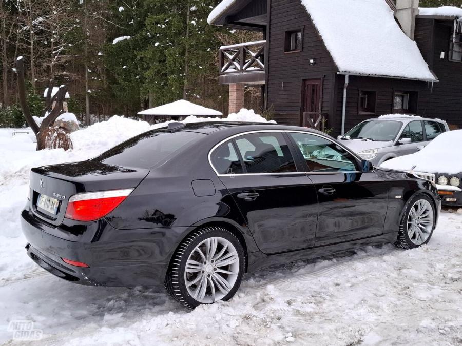 Melns BMW 520 2008 Telšiai, ar dzinēja tilpumu 2.00 L un nobraukumu 239 tūkst. km par 4450 €, foto 17 vietnē AUTOMOTO.COM.LV