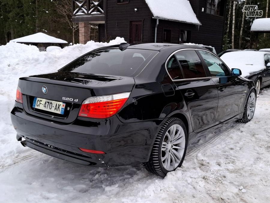 Melns BMW 520 2008 Telšiai, ar dzinēja tilpumu 2.00 L un nobraukumu 239 tūkst. km par 4450 €, foto 18 vietnē AUTOMOTO.COM.LV