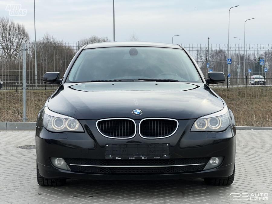 Melns BMW 520 2008 Tauragė, ar dzinēja tilpumu 2.00 L un nobraukumu 280 tūkst. km par 4600 €, foto 5 vietnē AUTOMOTO.COM.LV