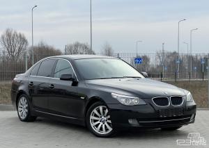 Melns BMW 520 2008 Tauragė, ar dzinēja tilpumu 2.00 L un nobraukumu 280 tūkst. km par 4600 €, foto 6 vietnē AUTOMOTO.COM.LV