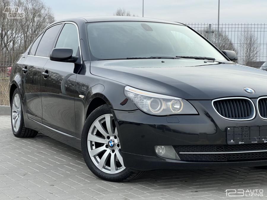Melns BMW 520 2008 Tauragė, ar dzinēja tilpumu 2.00 L un nobraukumu 280 tūkst. km par 4600 €, foto 7 vietnē AUTOMOTO.COM.LV