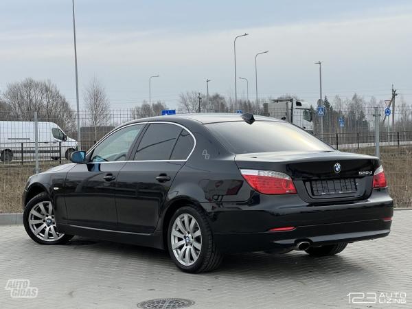 Melns BMW 520 2008 Tauragė, ar dzinēja tilpumu 2.00 L un nobraukumu 280 tūkst. km par 4600 €, foto 8 vietnē AUTOMOTO.COM.LV