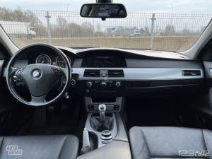 Melns BMW 520 2008 Tauragė, ar dzinēja tilpumu 2.00 L un nobraukumu 280 tūkst. km par 4600 €, foto 16 vietnē AUTOMOTO.COM.LV
