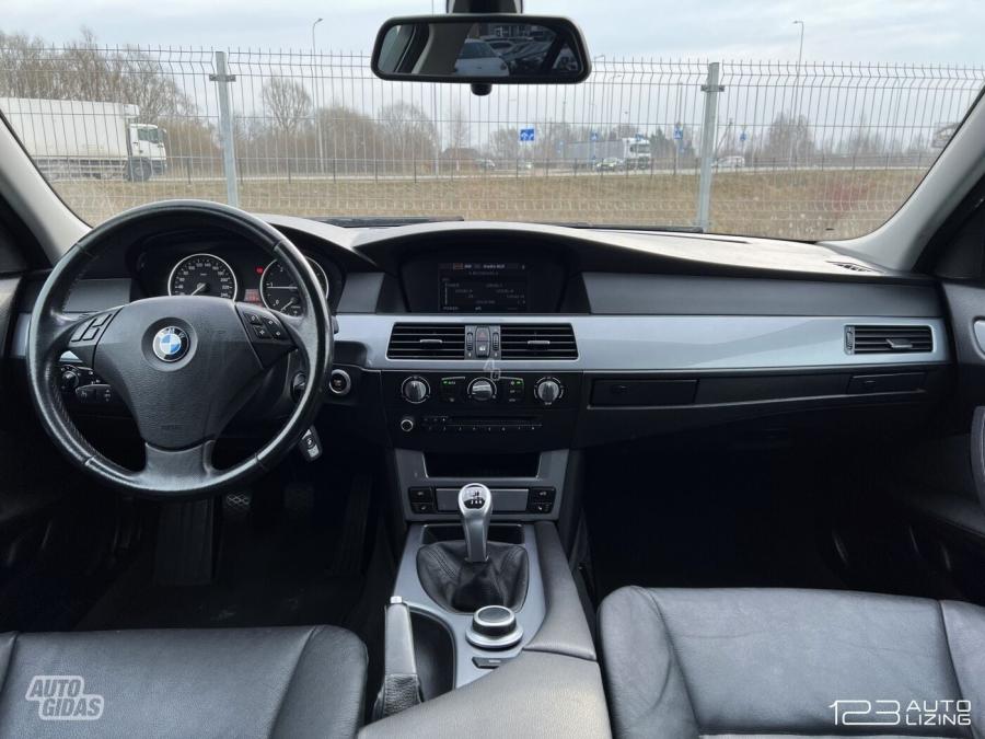 Melns BMW 520 2008 Tauragė, ar dzinēja tilpumu 2.00 L un nobraukumu 280 tūkst. km par 4600 €, foto 16 vietnē AUTOMOTO.COM.LV