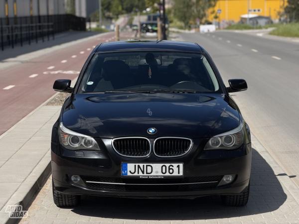 Melns BMW 520 2008 Viļņa, ar dzinēja tilpumu 2.00 L un nobraukumu 230 tūkst. km par 3290 €, foto 3 vietnē AUTOMOTO.COM.LV