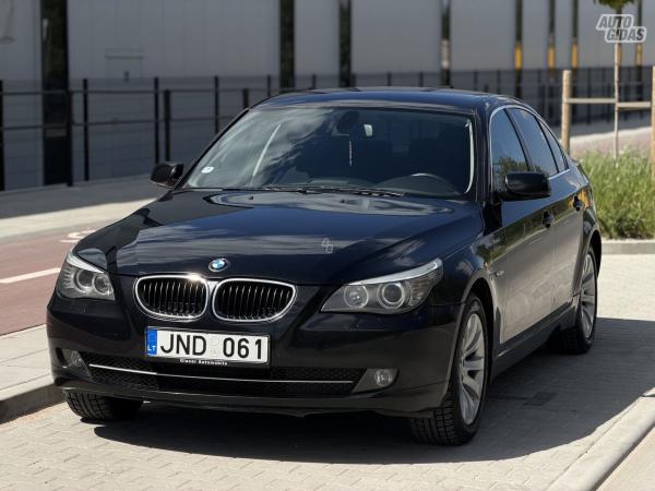 Melns BMW 520 2008 Viļņa, ar dzinēja tilpumu 2.00 L un nobraukumu 230 tūkst. km par 3290 €, foto 6 vietnē AUTOMOTO.COM.LV