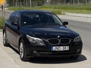 Black BMW 520 2008 in Vilnius, with an engine capacity of 2.00 L and mileage of 230 thousand km for 3290 €, photo 8 on AUTOMOTO.COM.LV