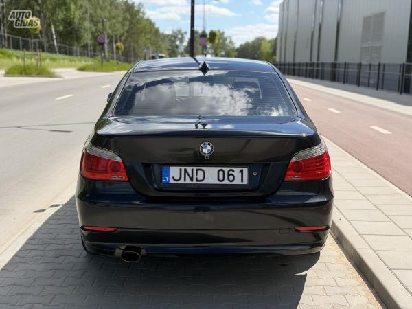 Melns BMW 520 2008 Viļņa, ar dzinēja tilpumu 2.00 L un nobraukumu 230 tūkst. km par 3290 €, foto 10 vietnē AUTOMOTO.COM.LV
