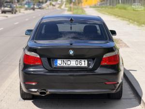 Black BMW 520 2008 in Vilnius, with an engine capacity of 2.00 L and mileage of 230 thousand km for 3150 €, photo 8 on AUTOMOTO.COM.LV