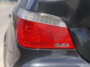 Black BMW 520 2008 in Vilnius, with an engine capacity of 2.00 L and mileage of 230 thousand km for 3150 €, photo 9 on AUTOMOTO.COM.LV
