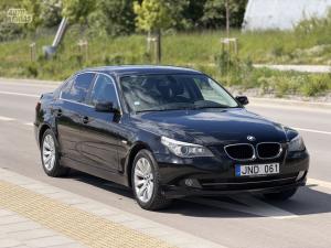 Black BMW 520 2008 in Vilnius, with an engine capacity of 2.00 L and mileage of 230 thousand km for 3150 €, photo 14 on AUTOMOTO.COM.LV