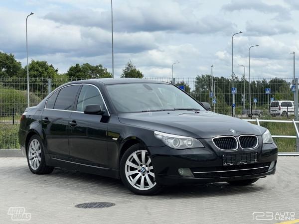 Черный БМВ 520 2008 в Таураге, объемом двигателя 2.00 л и пробегом 280 тыс. км за 4300 €, фото 5 на AUTOMOTO.COM.LV