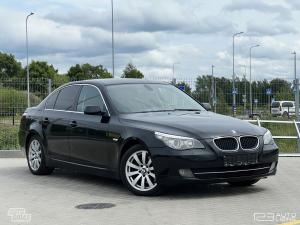 Черный БМВ 520 2008 в Таураге, объемом двигателя 2.00 л и пробегом 280 тыс. км за 4300 €, фото 6 на AUTOMOTO.COM.LV