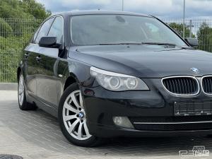 Черный БМВ 520 2008 в Таураге, объемом двигателя 2.00 л и пробегом 280 тыс. км за 4300 €, фото 7 на AUTOMOTO.COM.LV