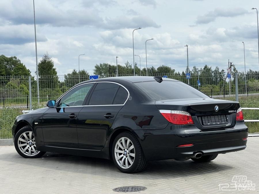 Черный БМВ 520 2008 в Таураге, объемом двигателя 2.00 л и пробегом 280 тыс. км за 4300 €, фото 8 на AUTOMOTO.COM.LV