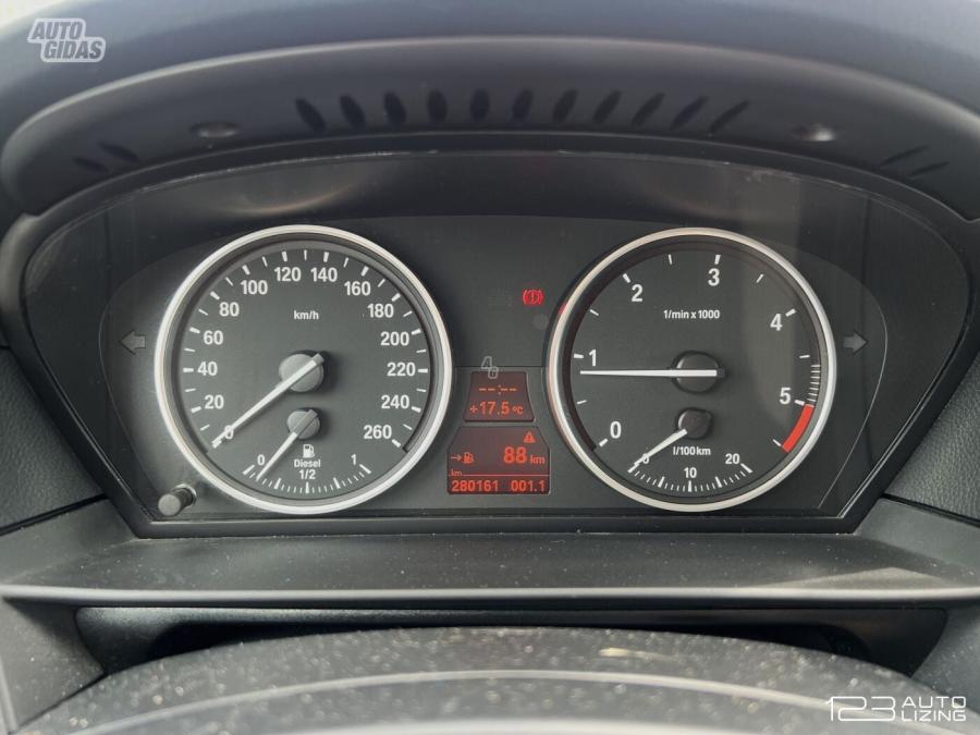Черный БМВ 520 2008 в Таураге, объемом двигателя 2.00 л и пробегом 280 тыс. км за 4300 €, фото 19 на AUTOMOTO.COM.LV