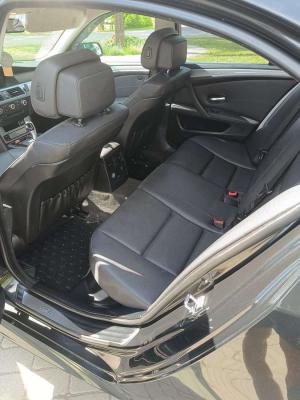 Black BMW 520 2008 in Vilkaviskis, with an engine capacity of 2.00 L and mileage of 260 thousand km for 4950 €, photo 7 on AUTOMOTO.COM.LV