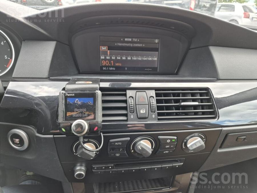 Черный БМВ 520 2008 в Даугавпилс, объемом двигателя 2.00 л и пробегом 0 тыс. км за 4950 €, фото 14 на AUTOMOTO.COM.LV