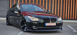 Melns BMW 520 2008 Klaipėda, ar dzinēja tilpumu 2.00 L un nobraukumu 268 tūkst. km par 6799 €, foto  vietnē AUTOMOTO.COM.LV