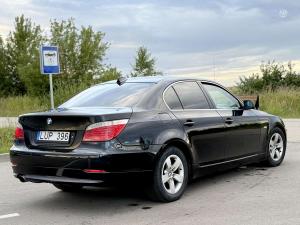 Black BMW 520 2008 in Radviliskis, with an engine capacity of 2.00 L and mileage of 329 thousand km for 3900 €, photo  on AUTOMOTO.COM.LV