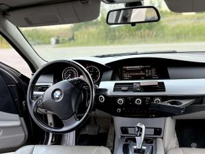 Melns BMW 520 2008 Radviliškis, ar dzinēja tilpumu 2.00 L un nobraukumu 329 tūkst. km par 3900 €, foto 15 vietnē AUTOMOTO.COM.LV