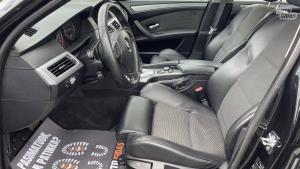 Black BMW 520 2009 in Marijampole, with an engine capacity of 2.00 L and mileage of 292 thousand km for 5250 €, photo 14 on AUTOMOTO.COM.LV