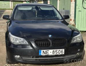 Melns BMW 520 2009 Ventspils, ar dzinēja tilpumu 2.00 L un nobraukumu 320 tūkst. km par 5200 €, foto  vietnē AUTOMOTO.COM.LV