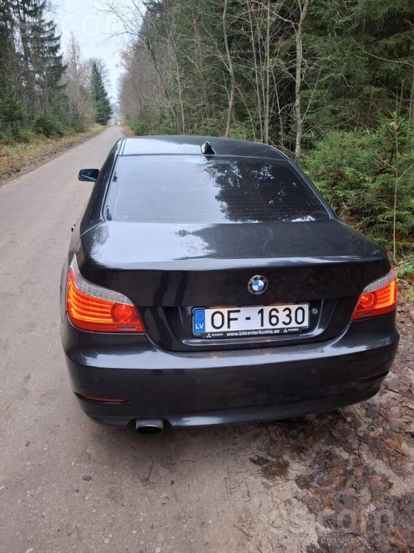 Melns BMW 520 2009 Jūrmala, ar dzinēja tilpumu 2.00 L un nobraukumu 229 tūkst. km par 9500 €, foto 6 vietnē AUTOMOTO.COM.LV