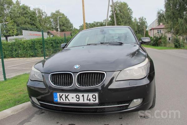 Melns BMW 520 2009 Jūrmala, ar dzinēja tilpumu 2.00 L un nobraukumu 327 tūkst. km par 4400 €, foto 5 vietnē AUTOMOTO.COM.LV