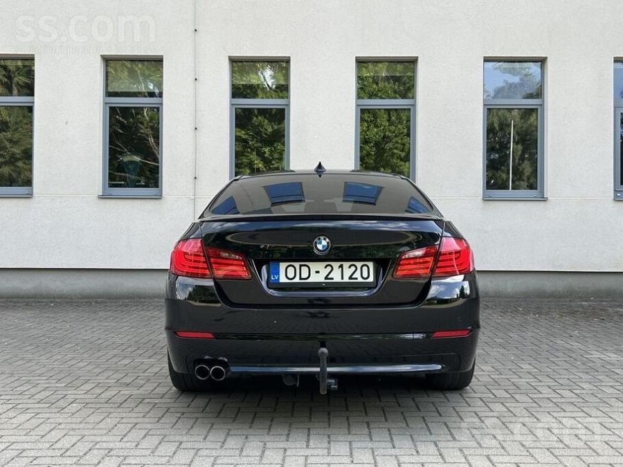 Melns BMW 520 2010 Jelgava, ar dzinēja tilpumu 2.00 L un nobraukumu 320 tūkst. km par 8500 €, foto 8 vietnē AUTOMOTO.COM.LV