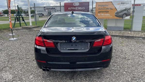 Melns BMW 520 2010 Marijampole, ar dzinēja tilpumu 2.00 L un nobraukumu 264 tūkst. km par 9200 €, foto 6 vietnē AUTOMOTO.COM.LV