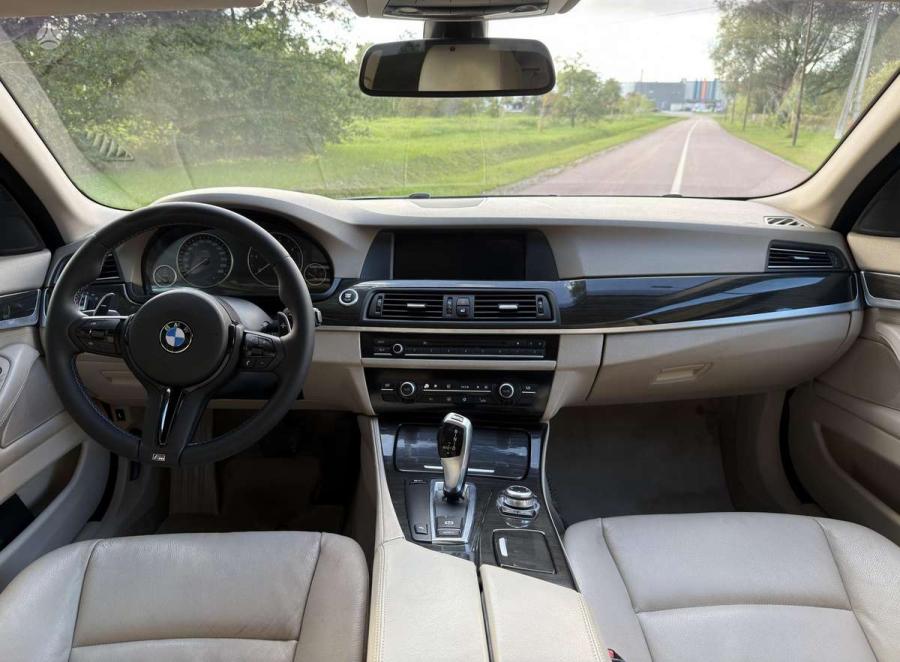 Melns BMW 520 2010 Šauļi, ar dzinēja tilpumu 2.00 L un nobraukumu 318 tūkst. km par 7500 €, foto 13 vietnē AUTOMOTO.COM.LV