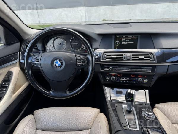 Melns BMW 520 2011 Rīga, ar dzinēja tilpumu 2.00 L un nobraukumu 234 tūkst. km par 5600 €, foto 3 vietnē AUTOMOTO.COM.LV