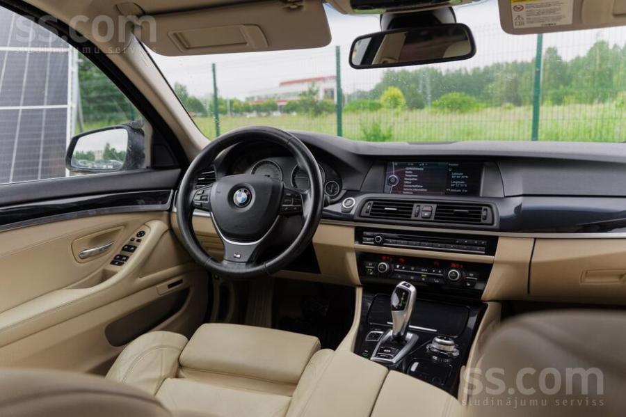 Melns BMW 520 2011 Rīga, ar dzinēja tilpumu 2.00 L un nobraukumu 0 tūkst. km par 9950 €, foto 12 vietnē AUTOMOTO.COM.LV